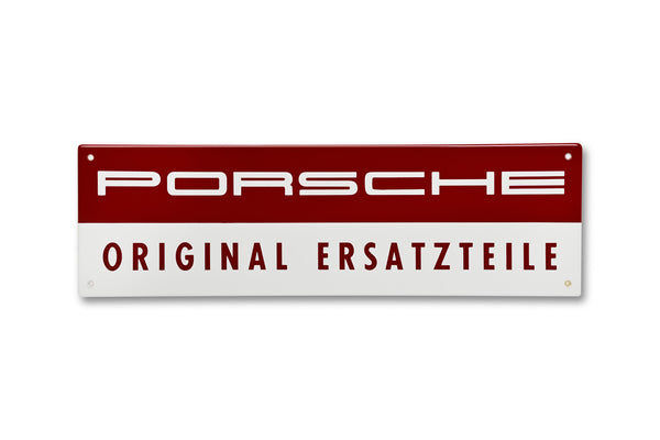 Porsche enamel sign – 'ORIGINAL SPARE PARTS' - Porsche Centre Downtown ...