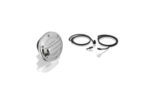 Fuel cap in aluminium look with “Porsche” Logo and retaining strap ...