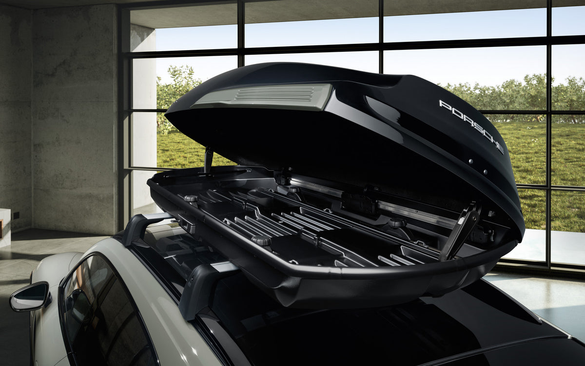 Porsche Performance roof box - Porsche Centre Downtown Toronto