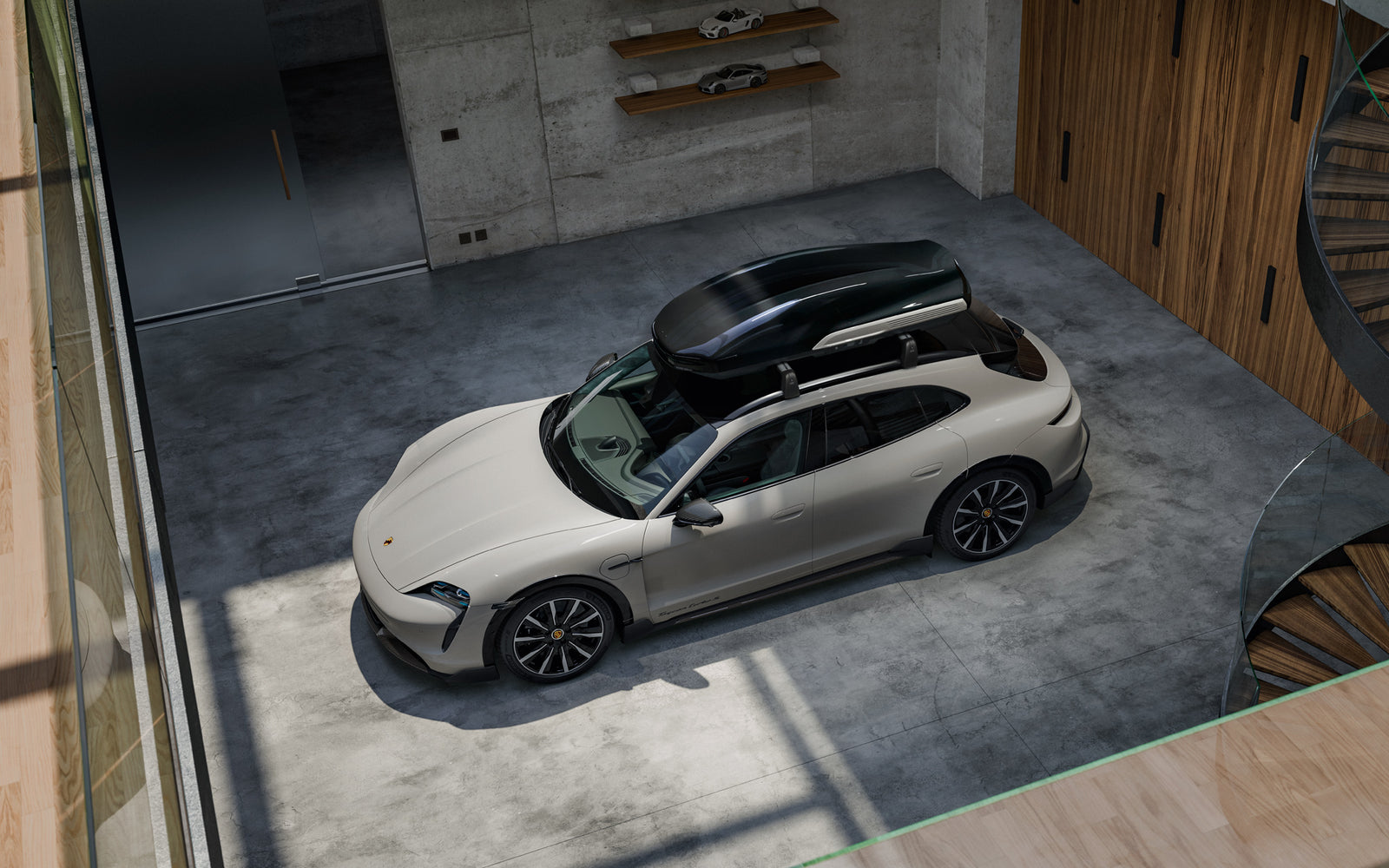 Porsche Performance roof box - Porsche Centre Downtown Toronto