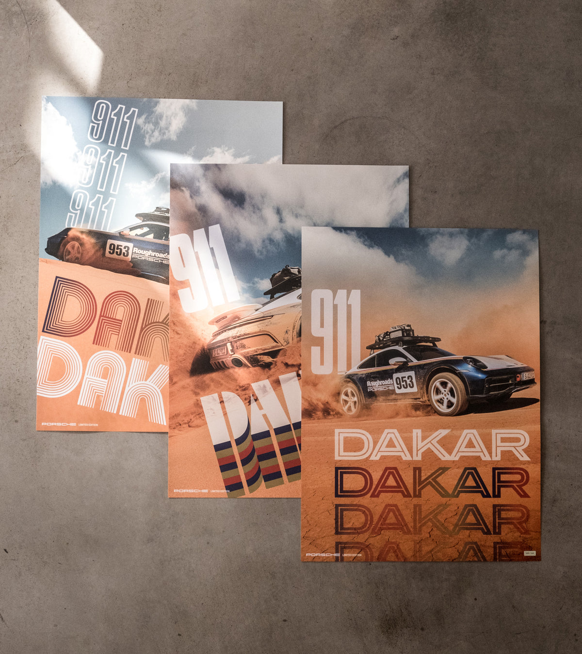 Poster Set – 911 Dakar - Porsche Centre Downtown Toronto